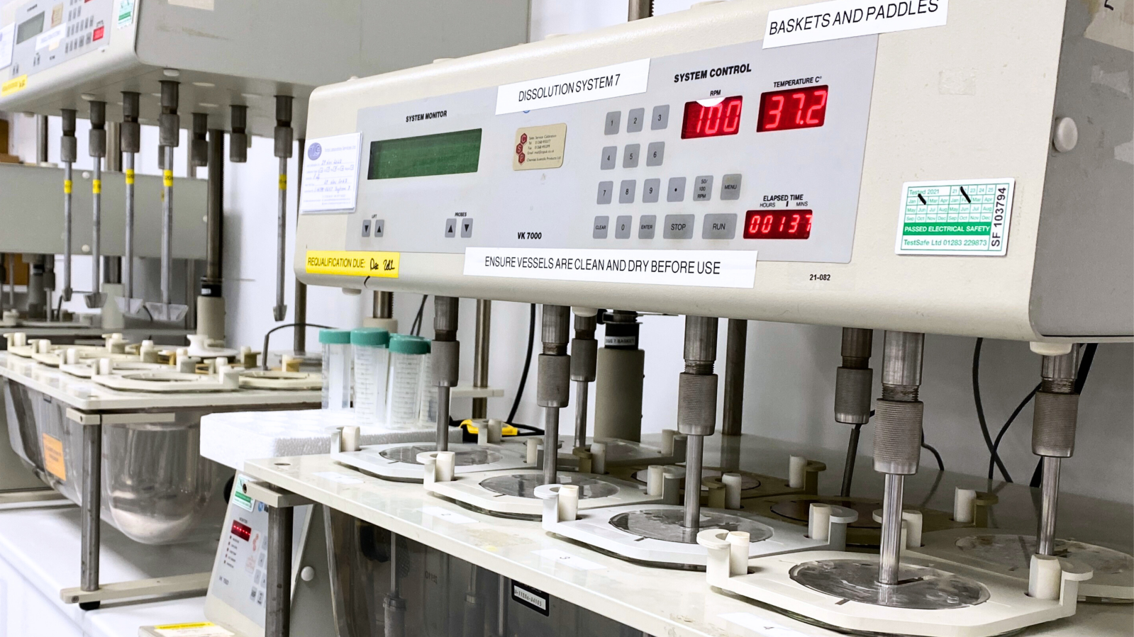 GMP Dissolution Testing at Tentamus Pharma UK